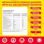 delicious vitamin B complex gummy supplements