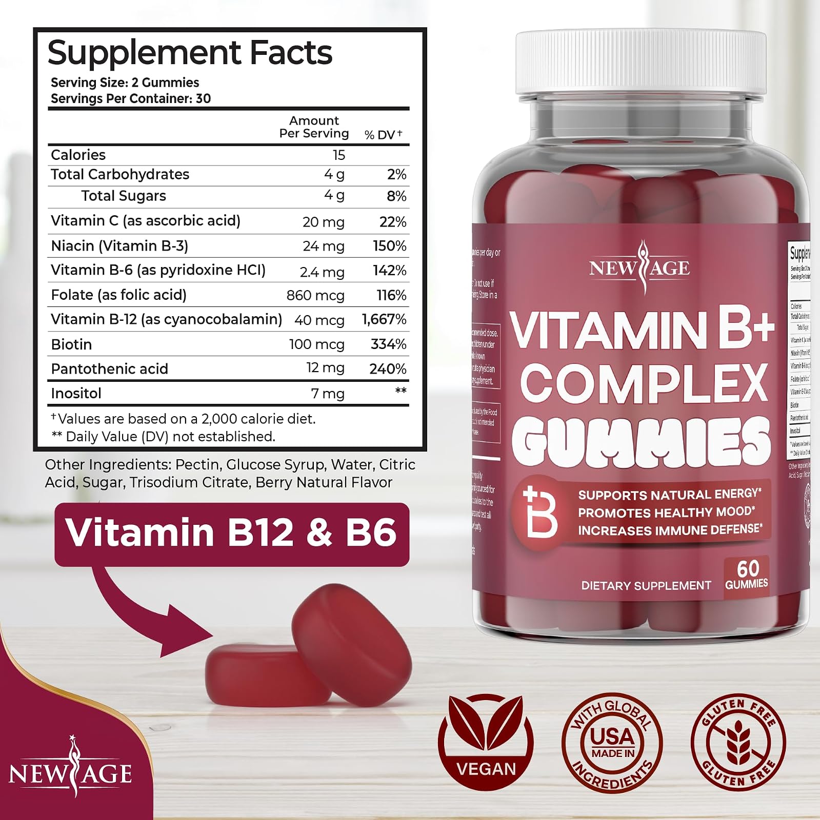 delicious vitamin b complex supplement