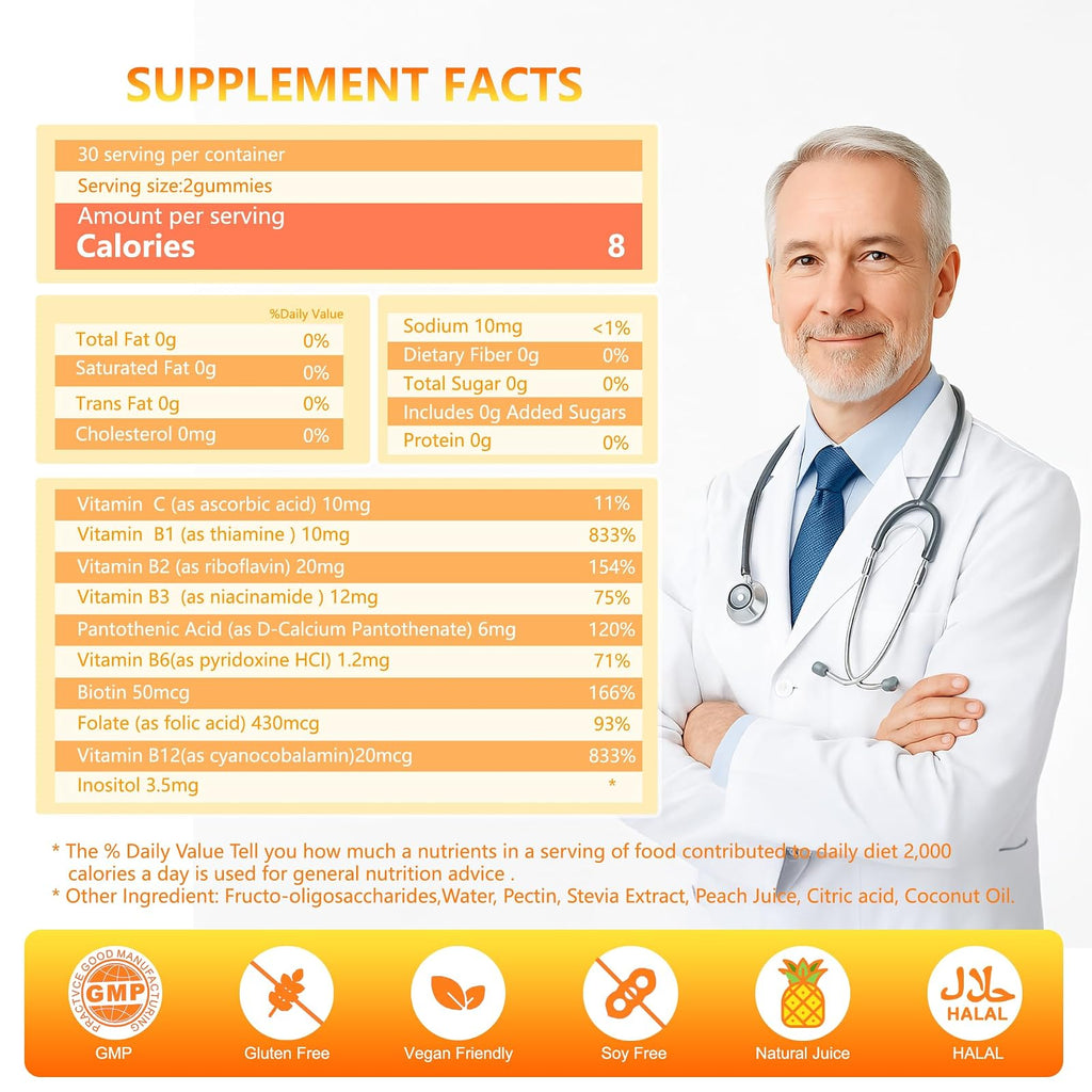 delicious vitamin b complex supplements