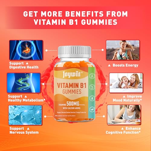 Delicious Vitamin B1 gummies for daily health