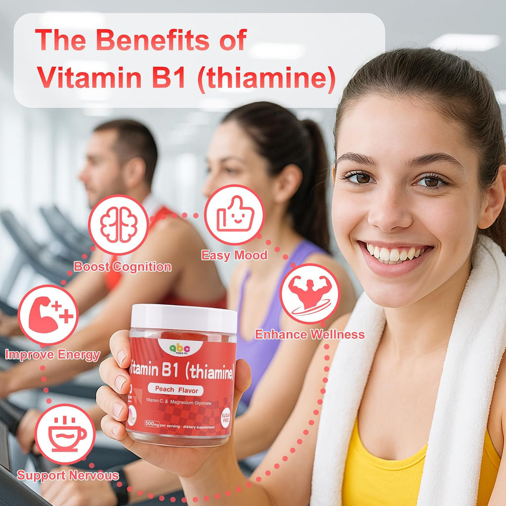 Delicious Vitamin B1 gummies for daily use