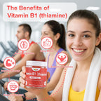 Delicious Vitamin B1 gummies for daily use