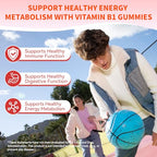 Delicious Vitamin B1 gummies for wellness