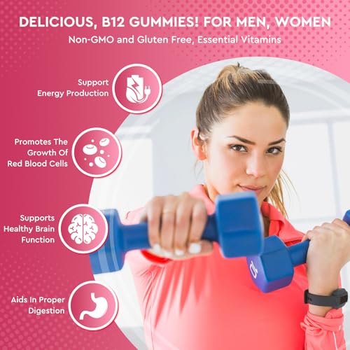 Delicious vitamin B12 complex gummies