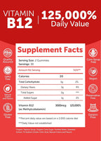 delicious vitamin B12 gummies for adults