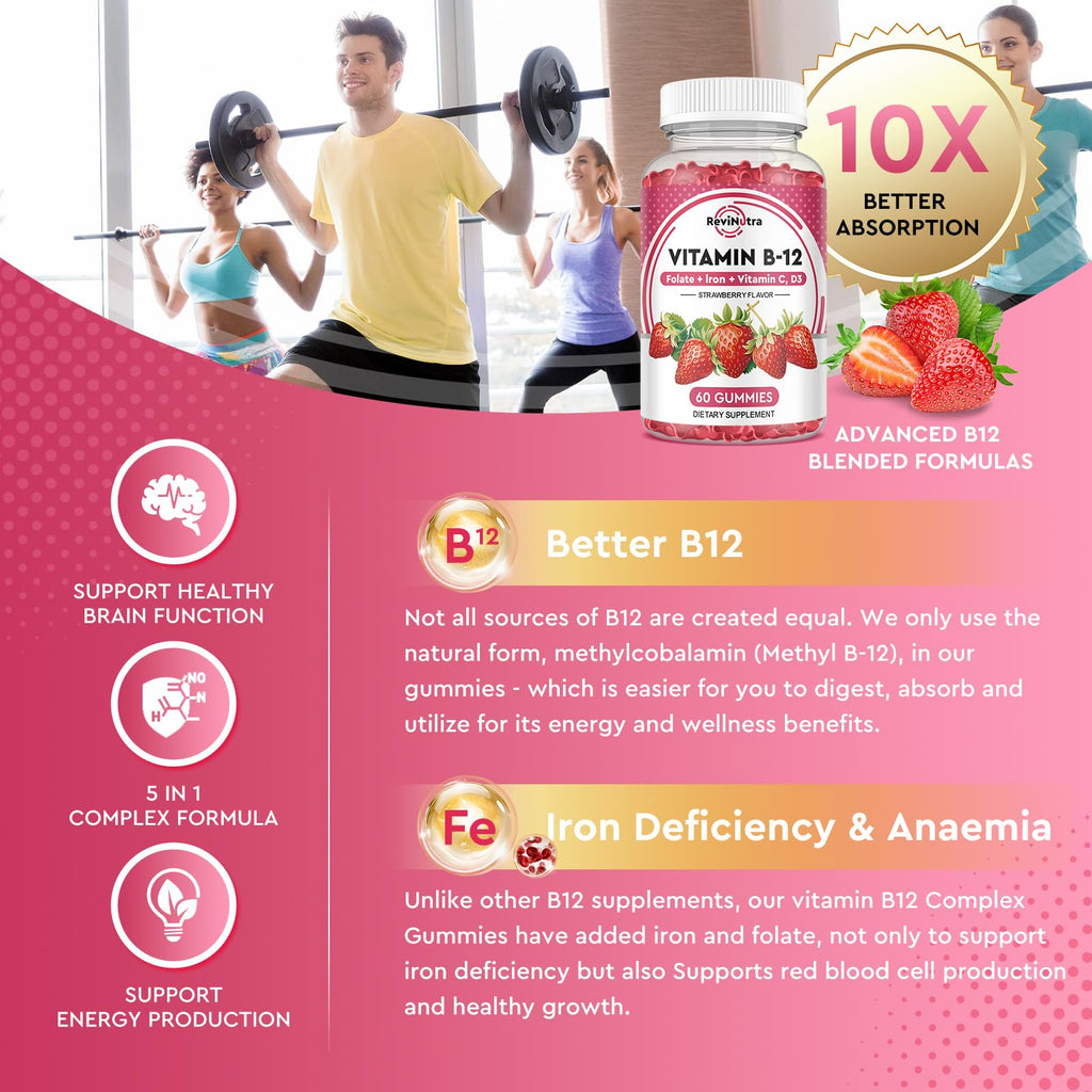 delicious vitamin B12 gummies for adults