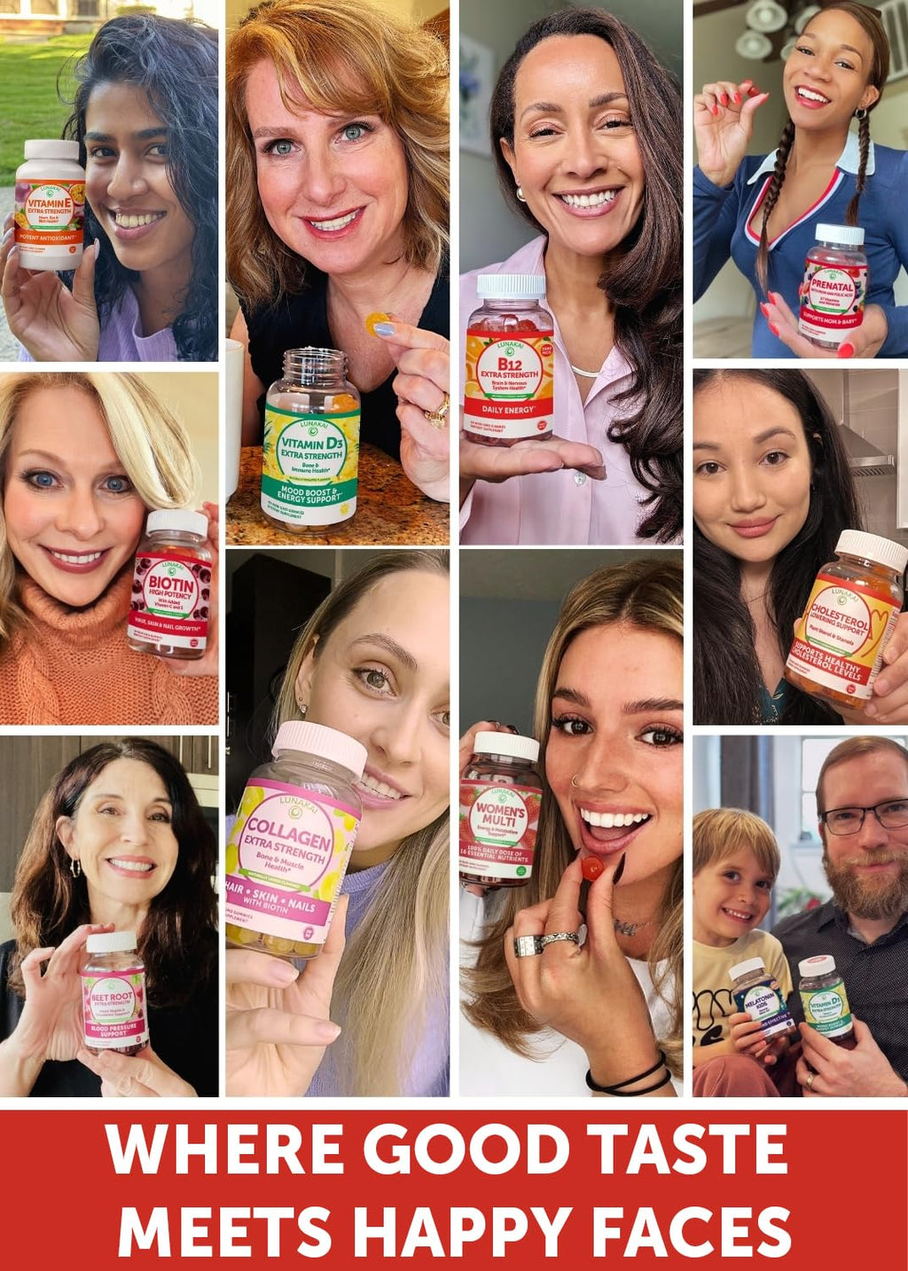 Delicious vitamin B12 gummies for adults