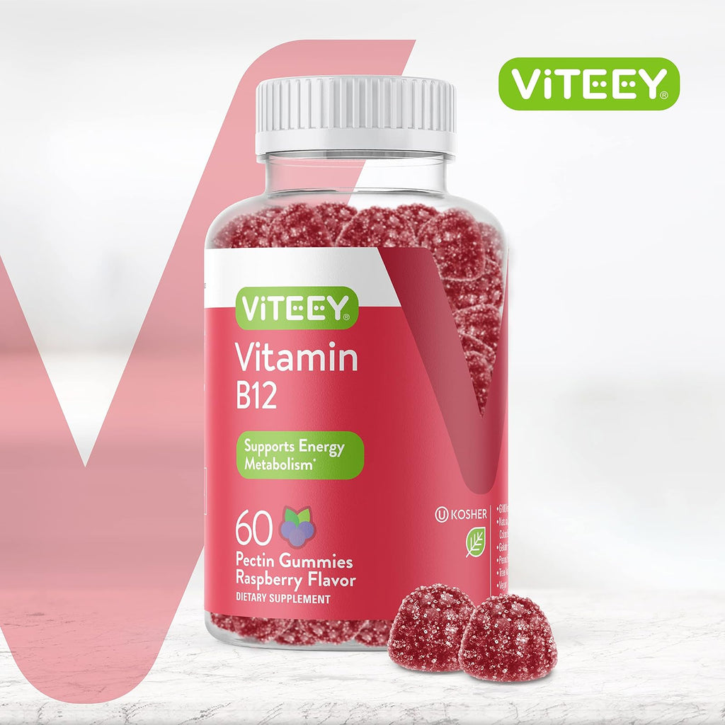 Delicious vitamin B12 gummies for adults