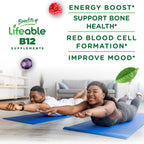 Delicious vitamin B12 gummies for adults