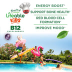 Delicious vitamin B12 gummies for adults