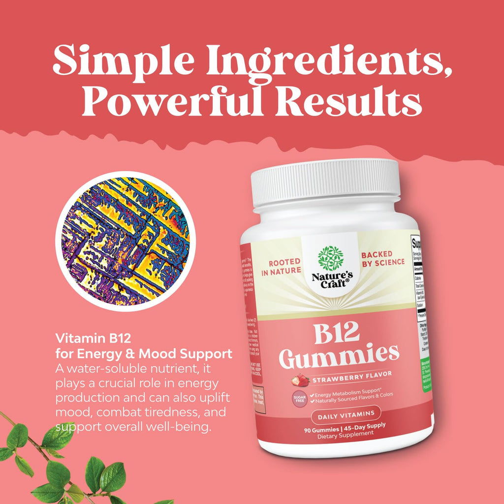 delicious vitamin B12 gummies for energy