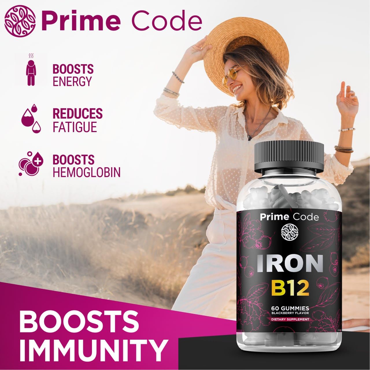 Delicious vitamin B12 gummy supplements
