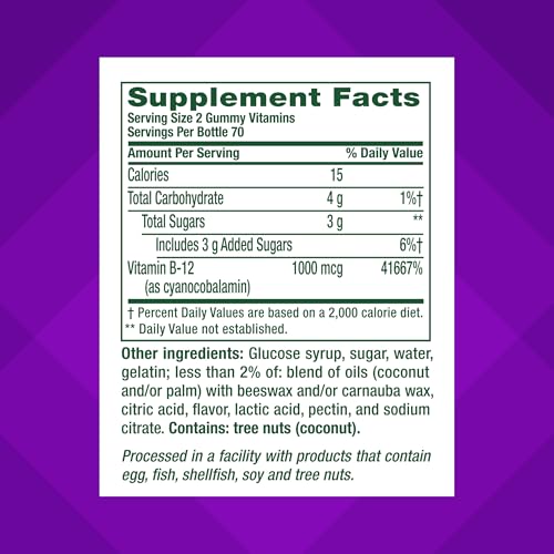 delicious vitamin b12 gummy vitamins