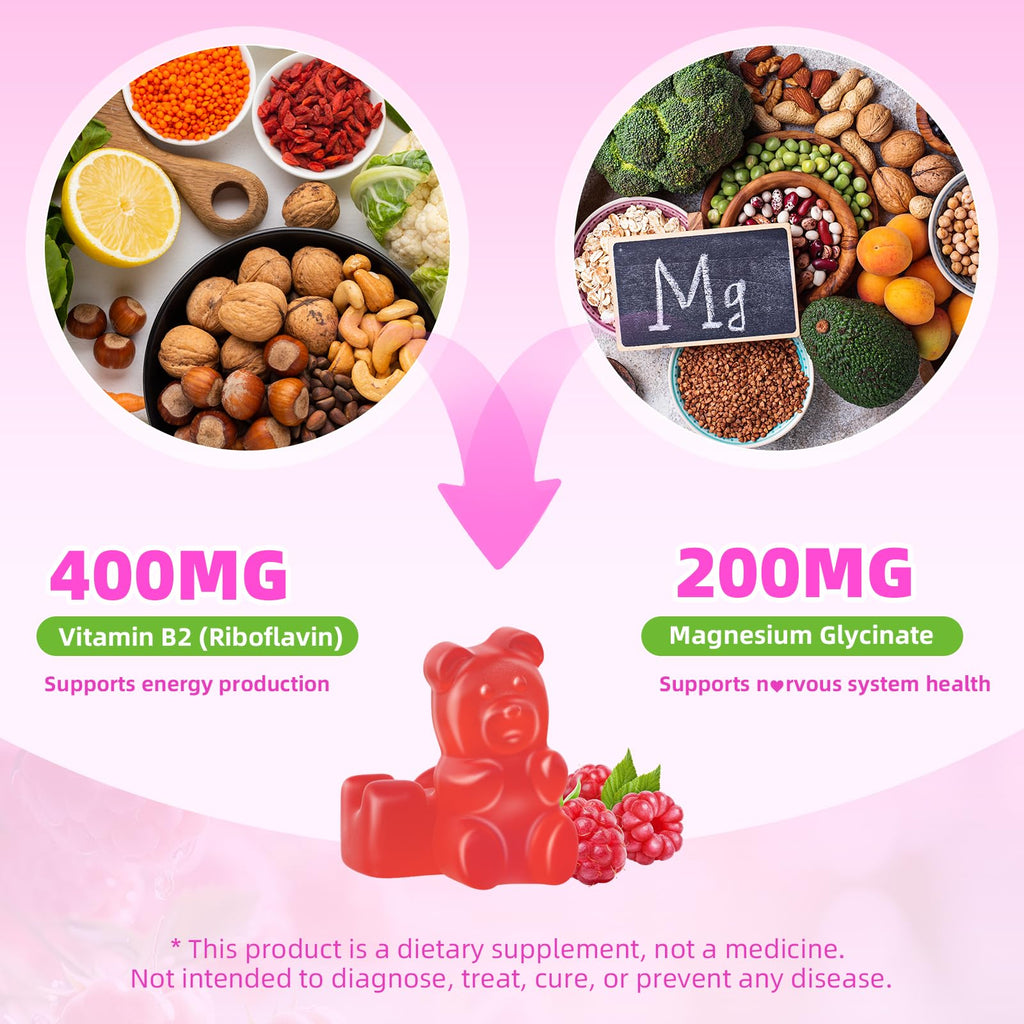 Delicious Vitamin B2 gummies for daily use