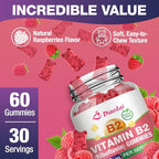 Delicious Vitamin B2 gummies for easy intake