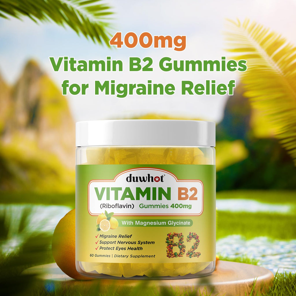 delicious Vitamin B2 gummy supplements