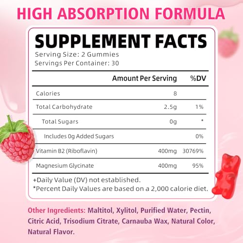 Delicious Vitamin B2 gummy supplements