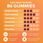 Delicious vitamin B6 gummy vitamins