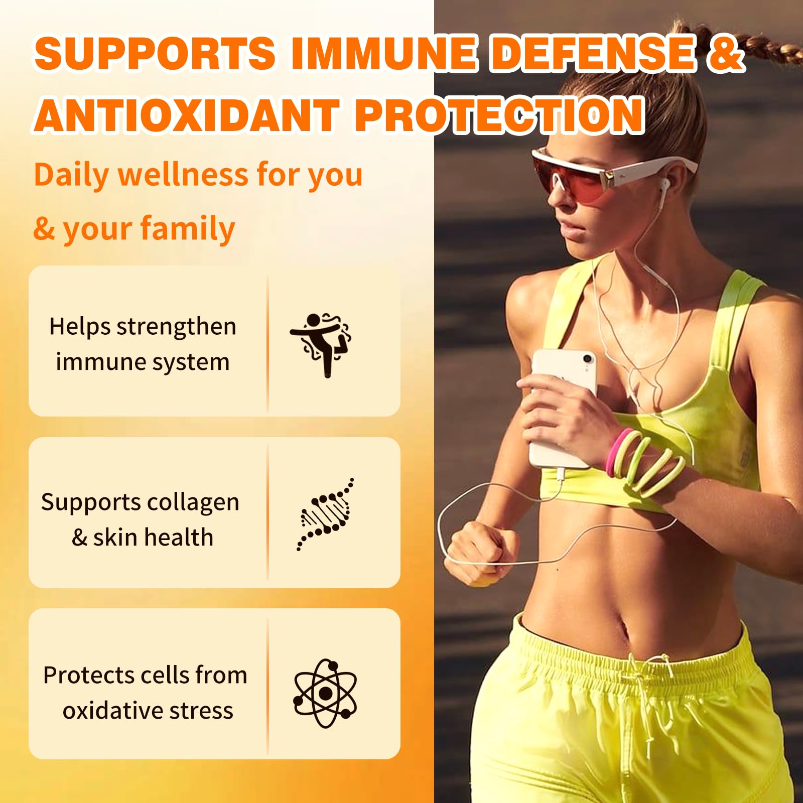 Delicious Vitamin C gummies for adults