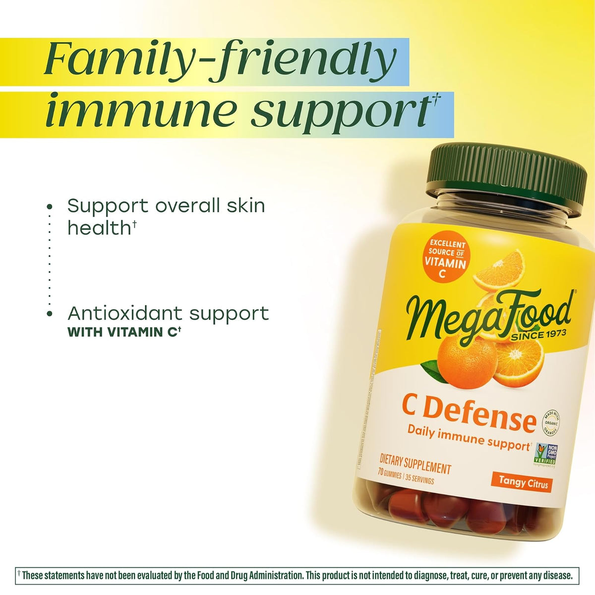 Delicious vitamin C gummies for daily health