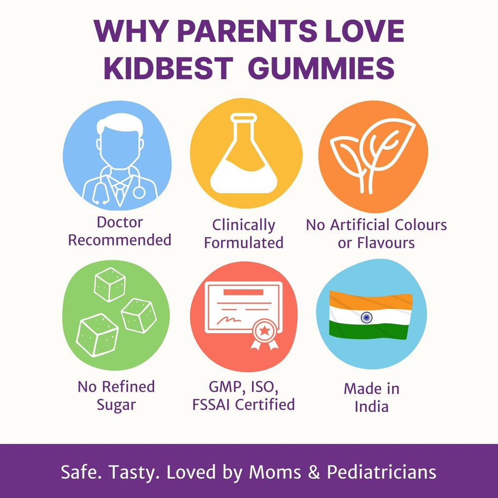 Delicious vitamin C gummies for kids