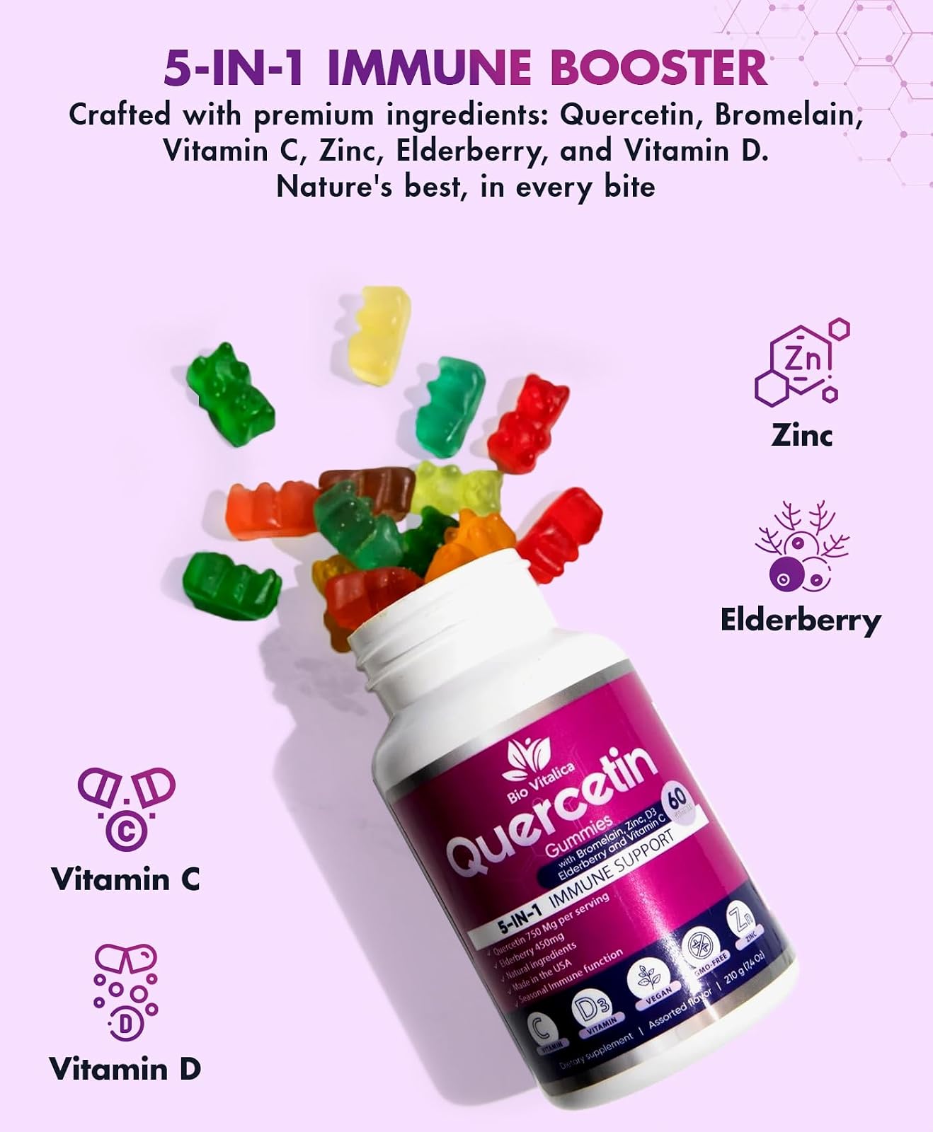 delicious vitamin C gummy supplement