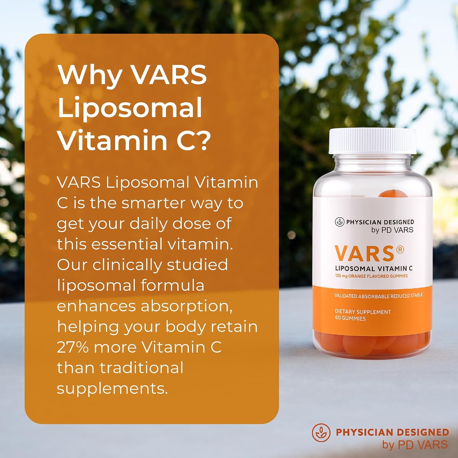 Delicious Vitamin C gummy supplements