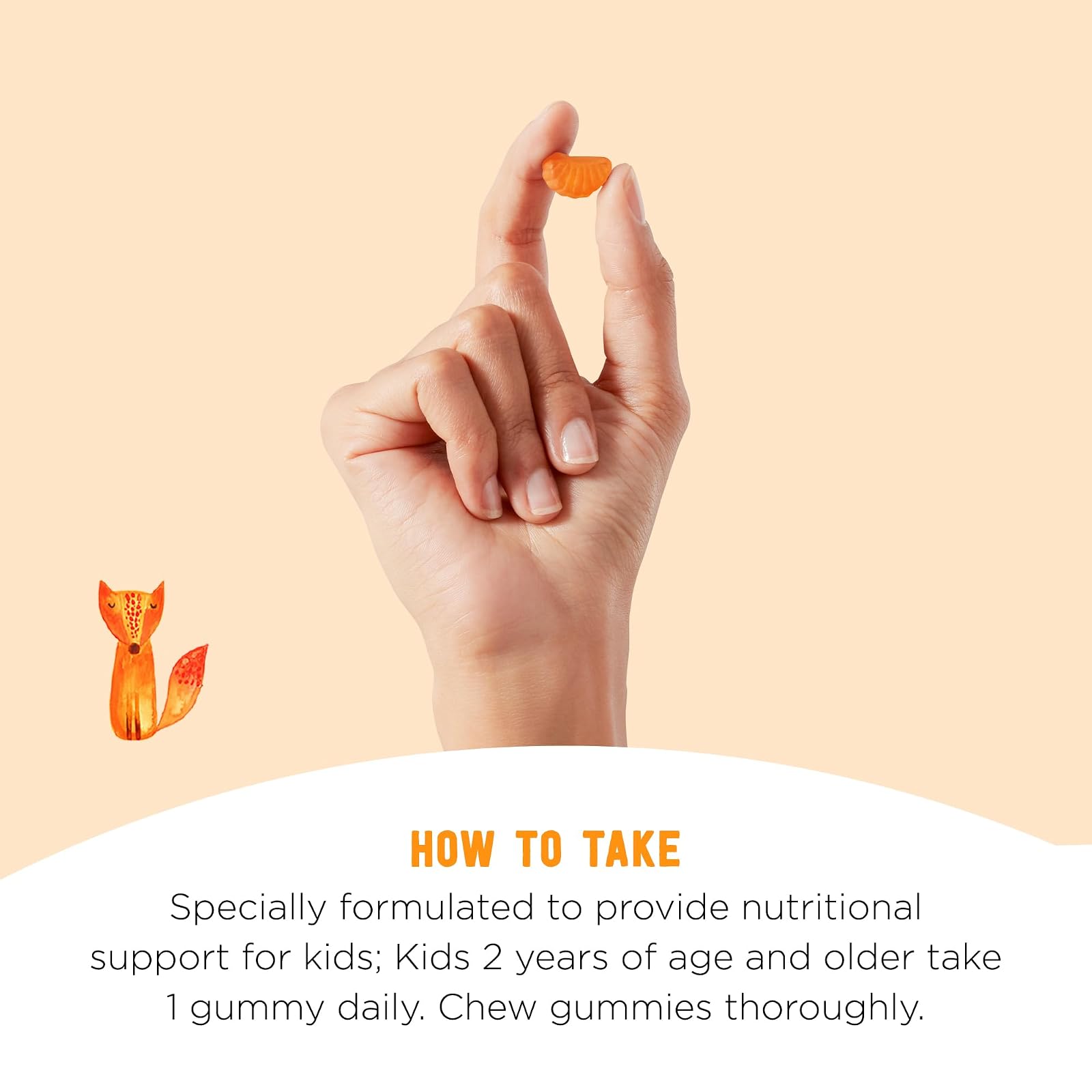Delicious vitamin C gummy vitamins