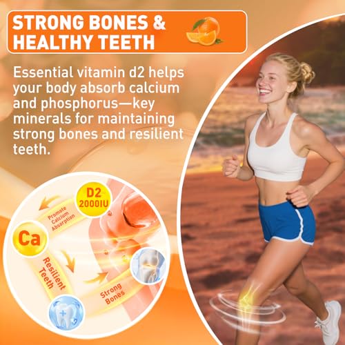 Delicious vitamin D gummies for adults