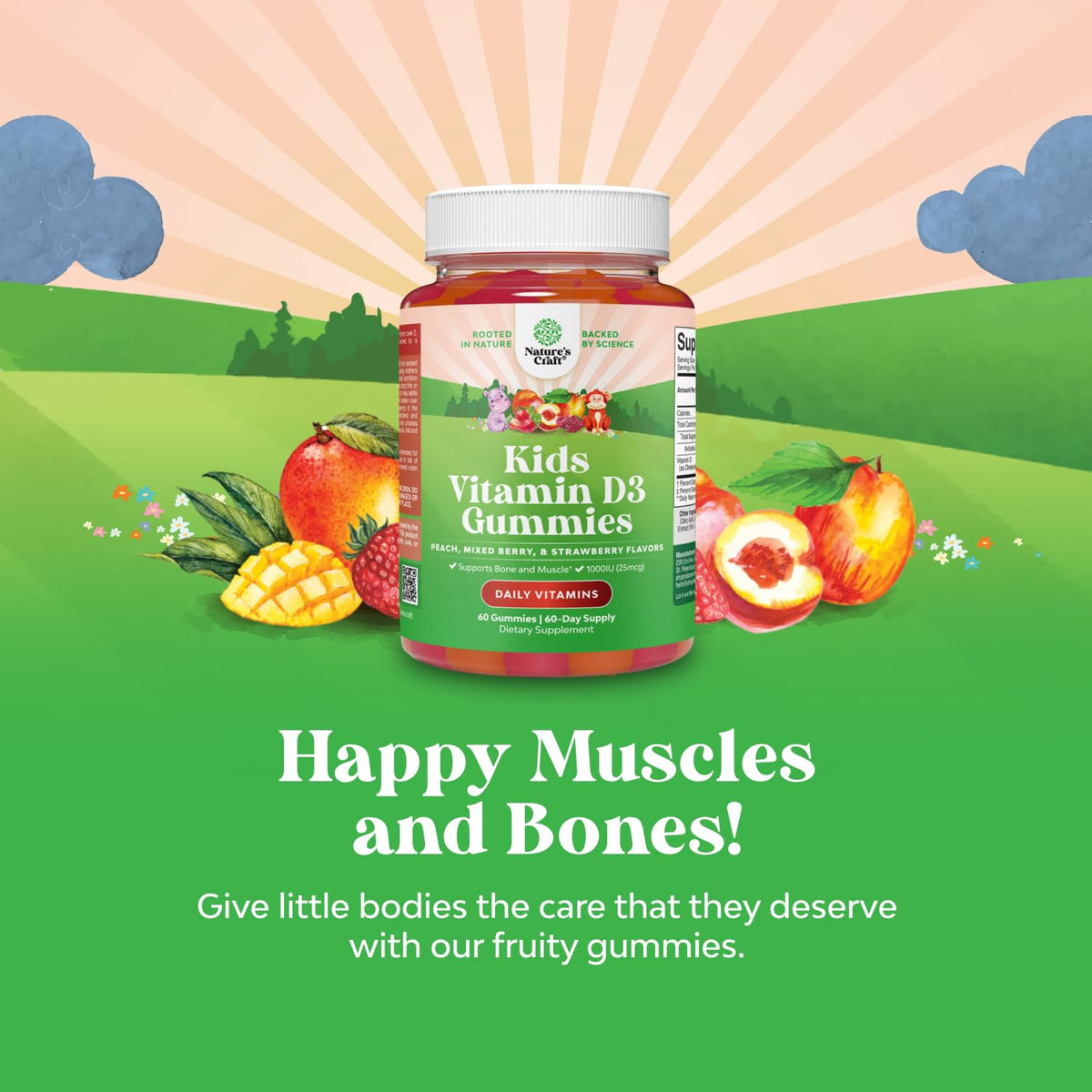 delicious vitamin D gummies for children