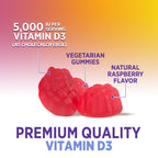 Delicious vitamin D gummies for daily health