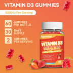 Delicious Vitamin D gummies for daily wellness