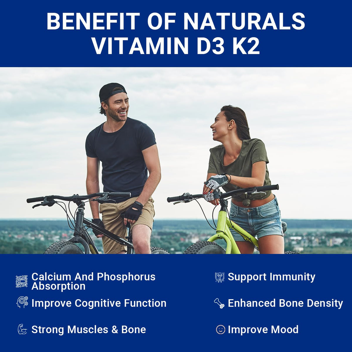 Delicious vitamin D gummies for health