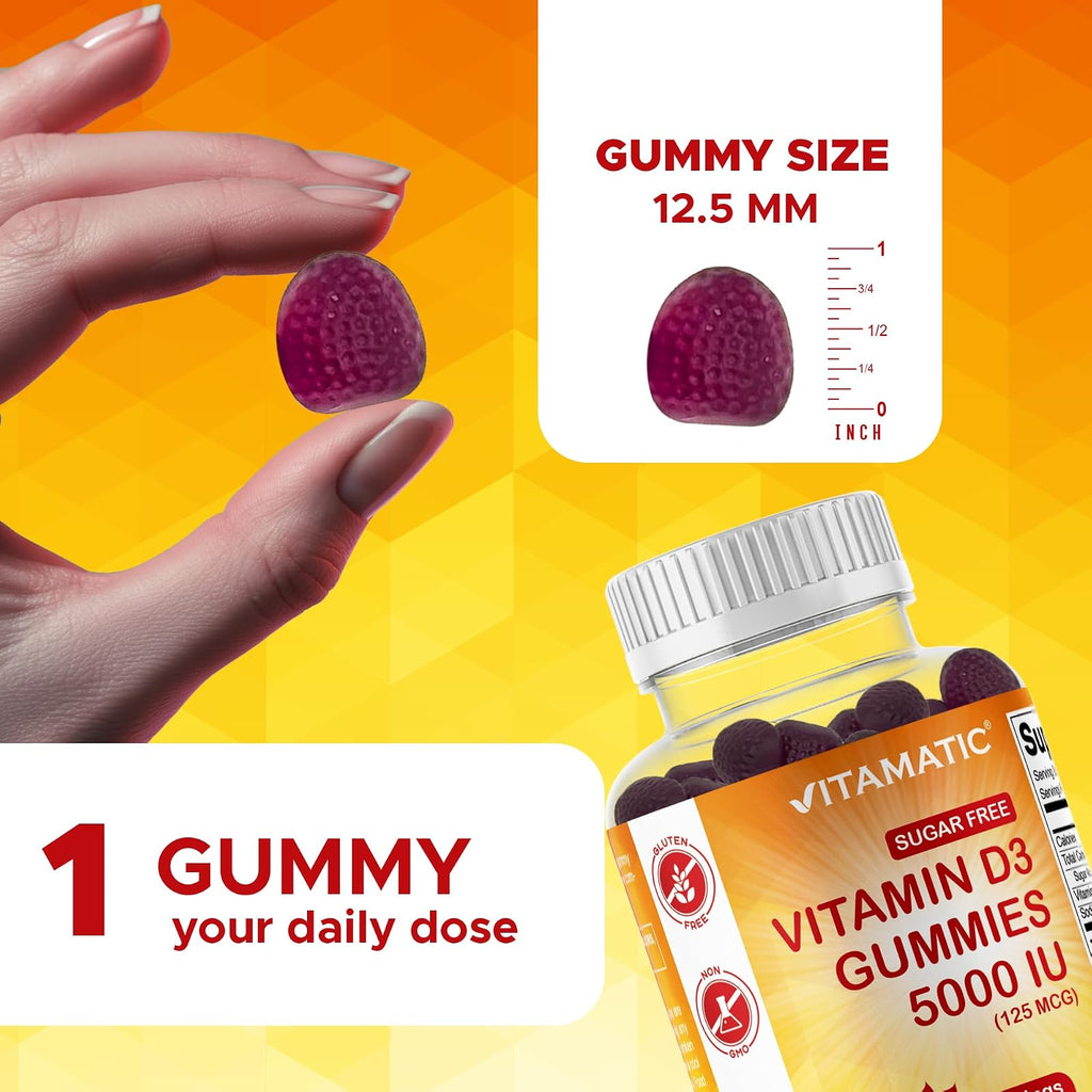 Delicious vitamin D gummies for kids