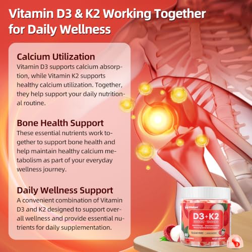 Delicious vitamin D gummies for kids