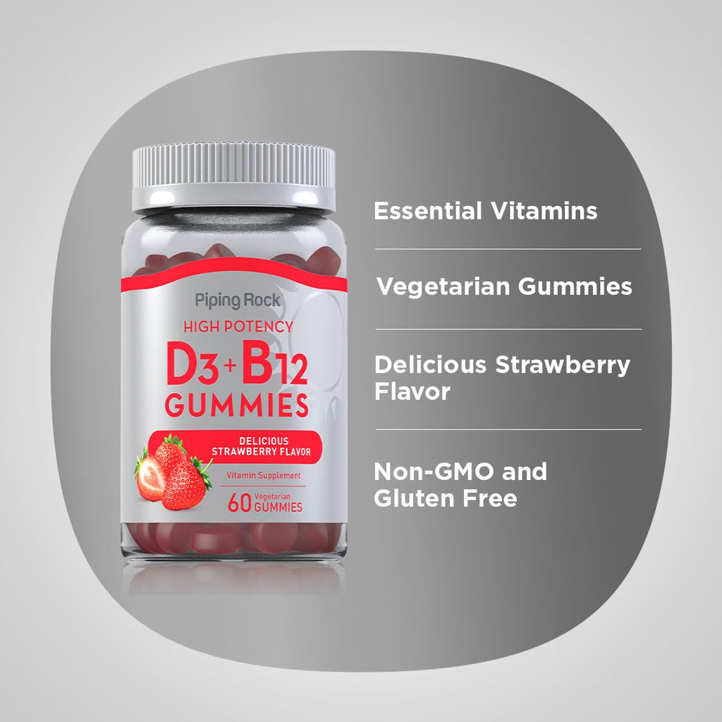 Delicious vitamin D3 and B12