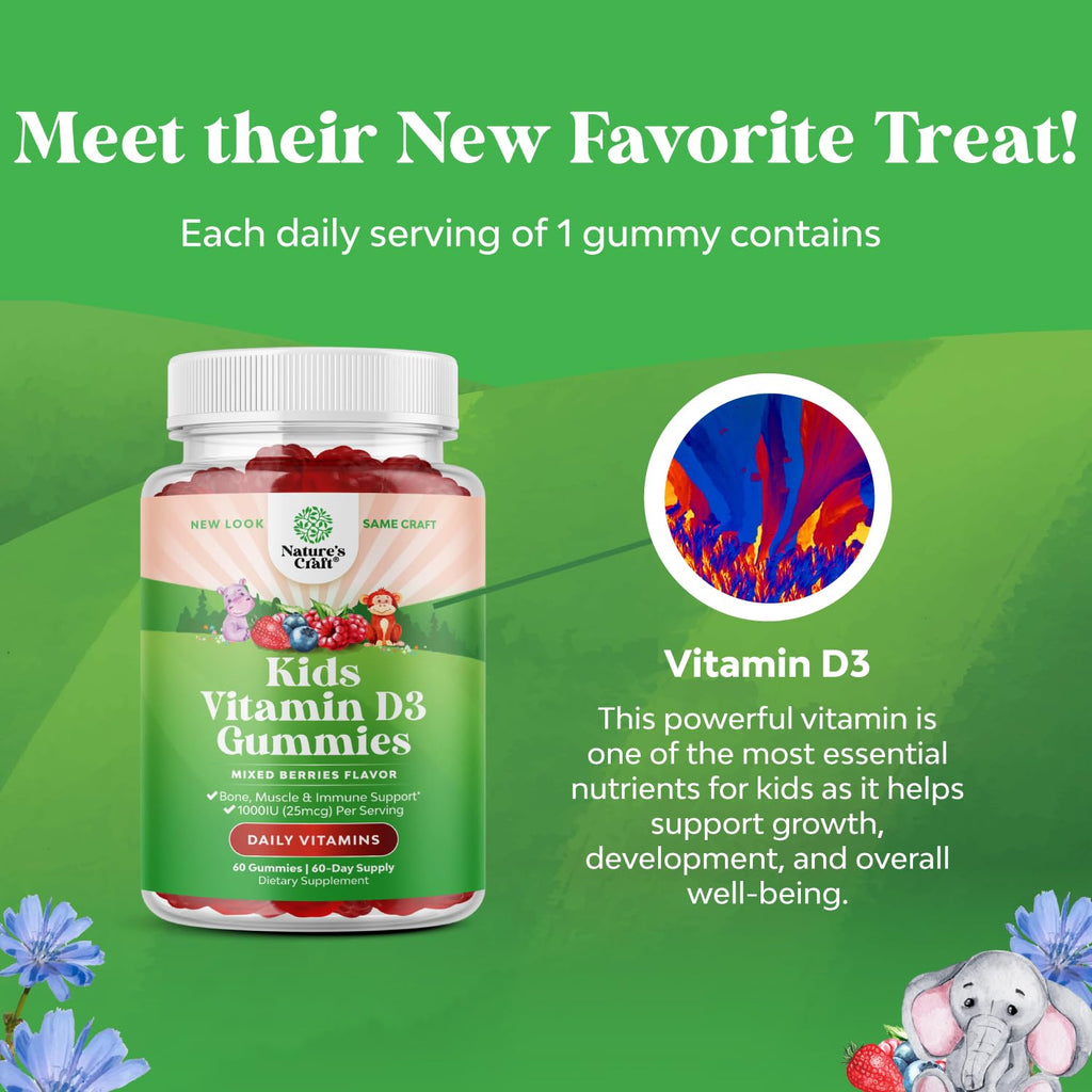 delicious vitamin D3 gummies for adults