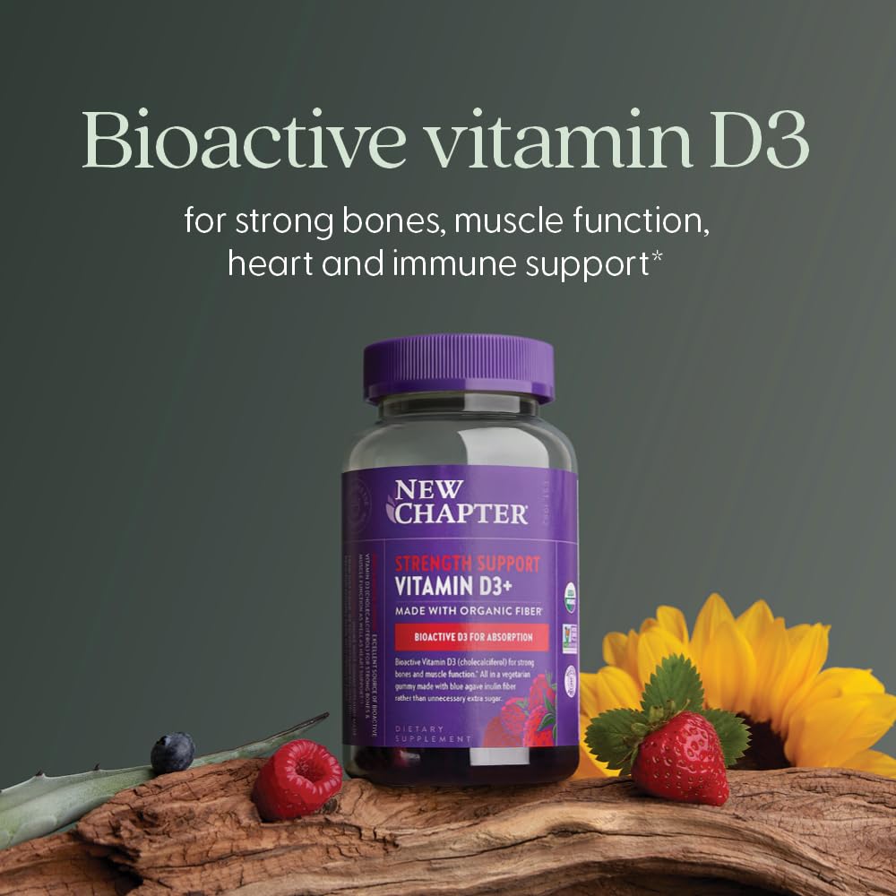 Delicious vitamin D3 gummies for daily health