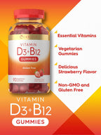 Delicious vitamin D3 gummies for daily use