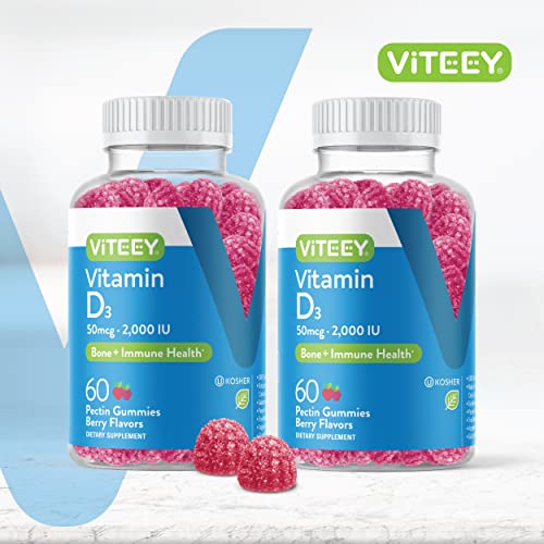 Delicious vitamin D3 gummies for kids