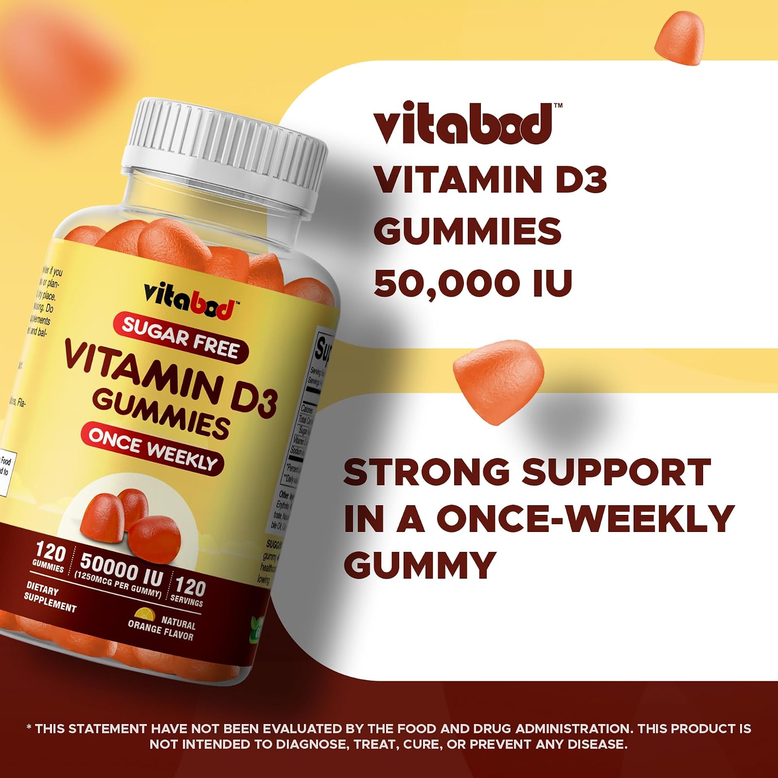 delicious vitamin d3 gummy supplements