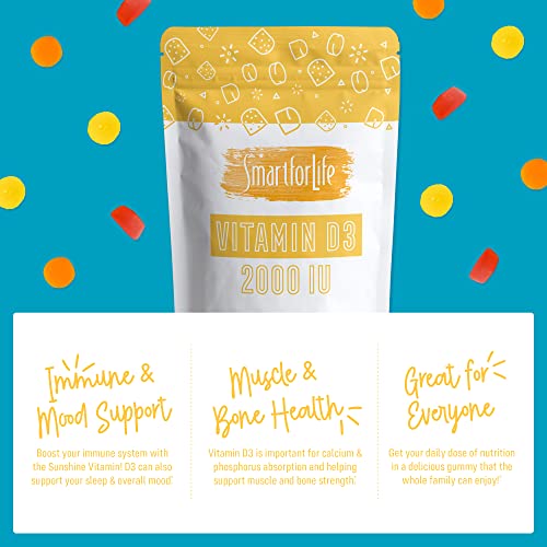 Delicious vitamin D3 gummy supplements