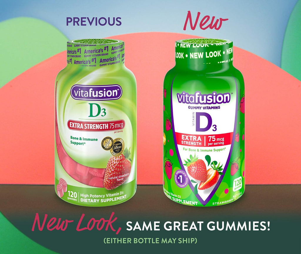 Delicious Vitamin D3 gummy vitamins