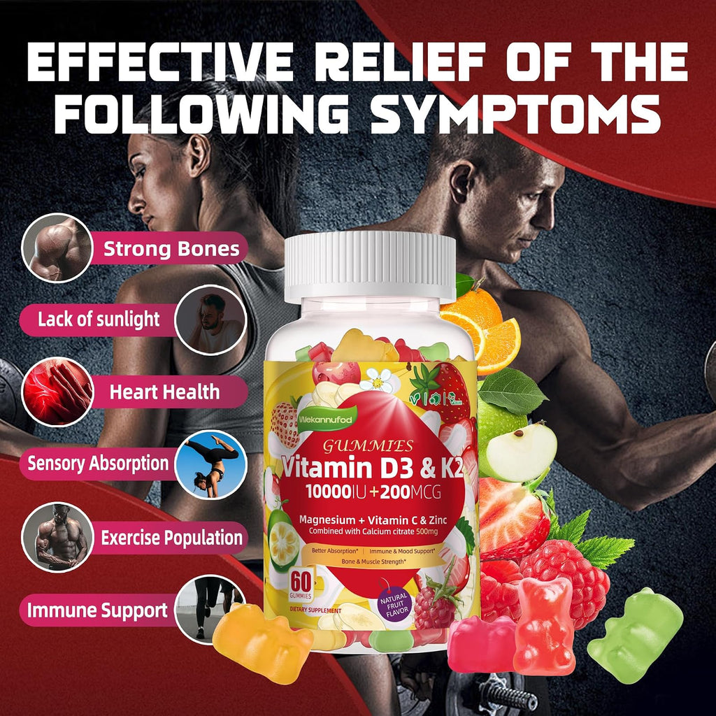 delicious vitamin D3 K2 gummies
