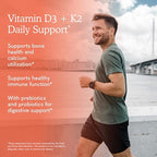 Delicious vitamin D3 K2 gummies