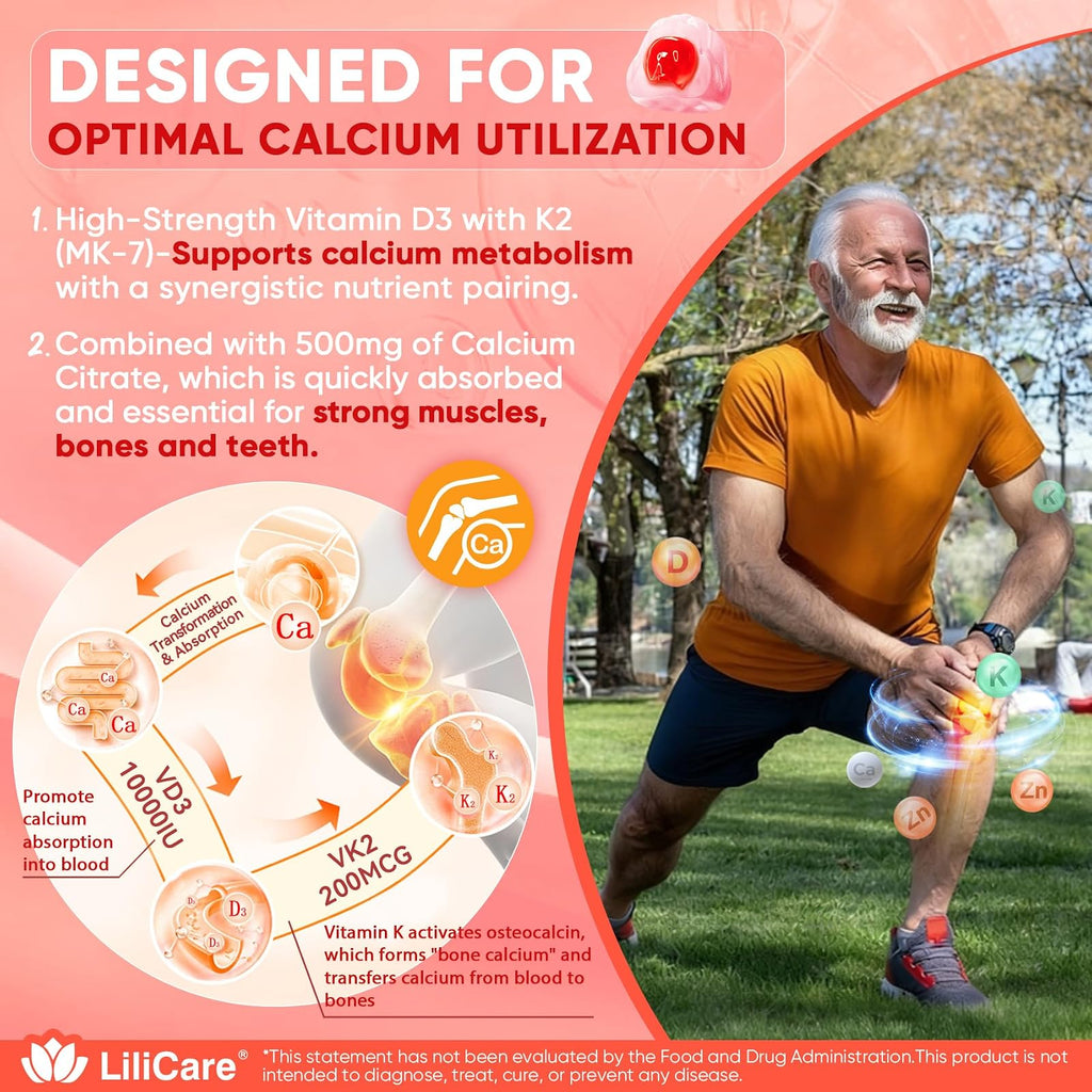 delicious vitamin d3 k2 gummy supplement