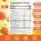 Delicious vitamin D3 K2 gummy supplements