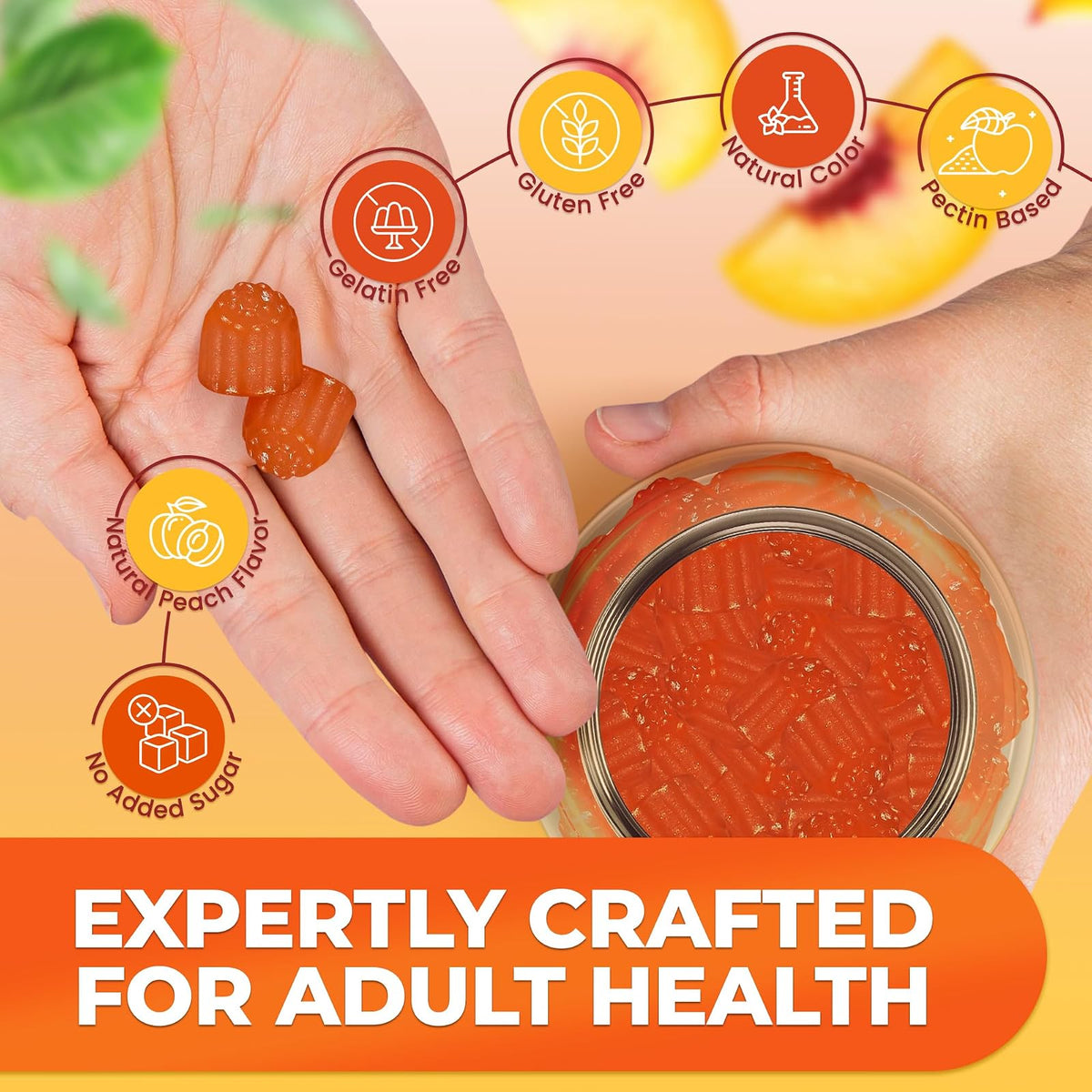 Delicious vitamin D3 K2 gummy vitamins