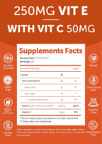 Delicious vitamin E gummies for adults