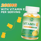 Delicious Vitamin E gummies for adults
